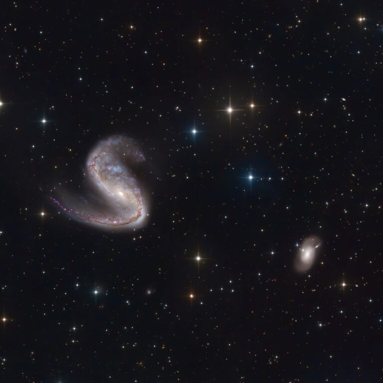 הכירו את גלקסיית הקוברה והעכבר – המרכז האסטרונומי